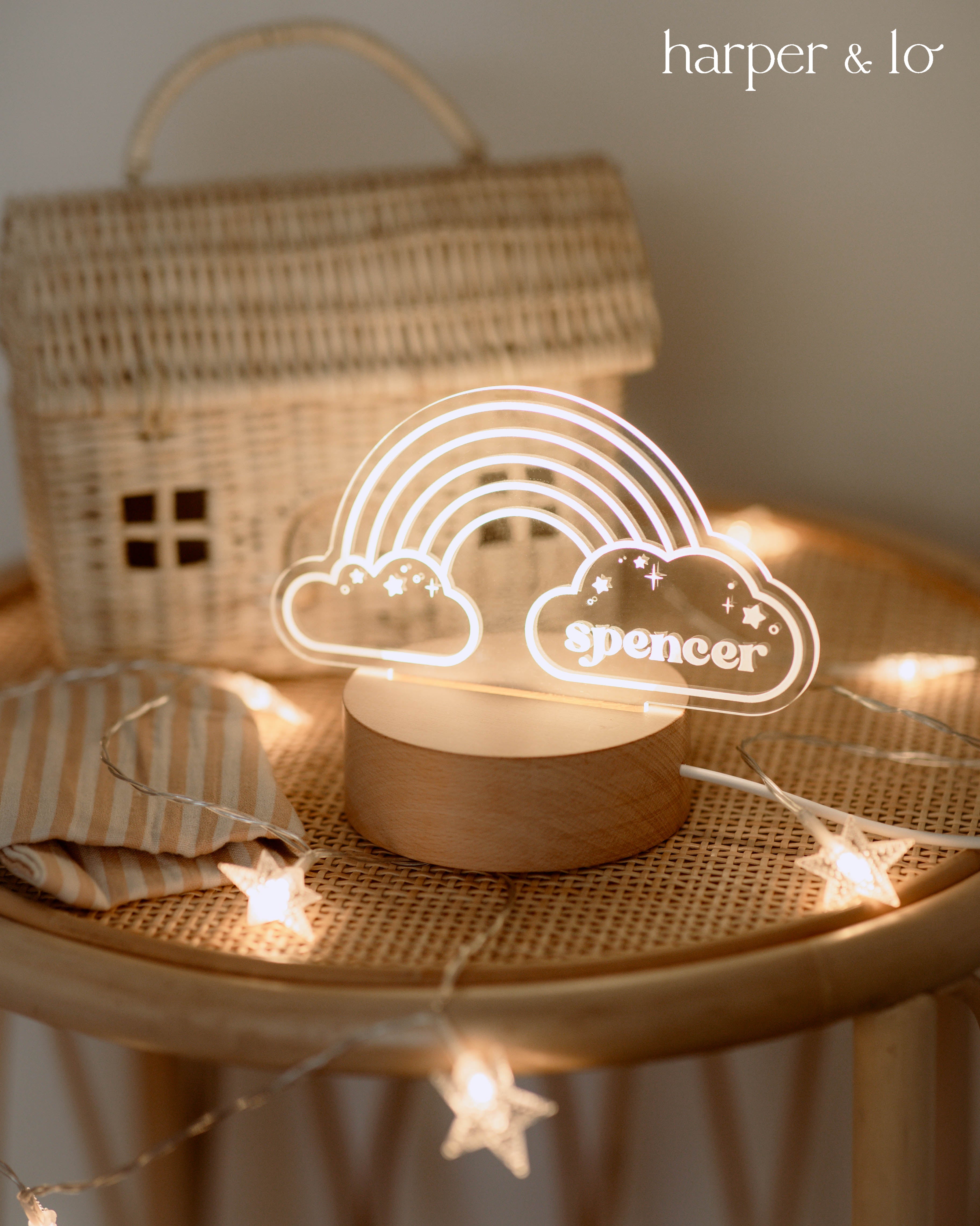 Rainbow-Shaped LED Light – Harper and Lo