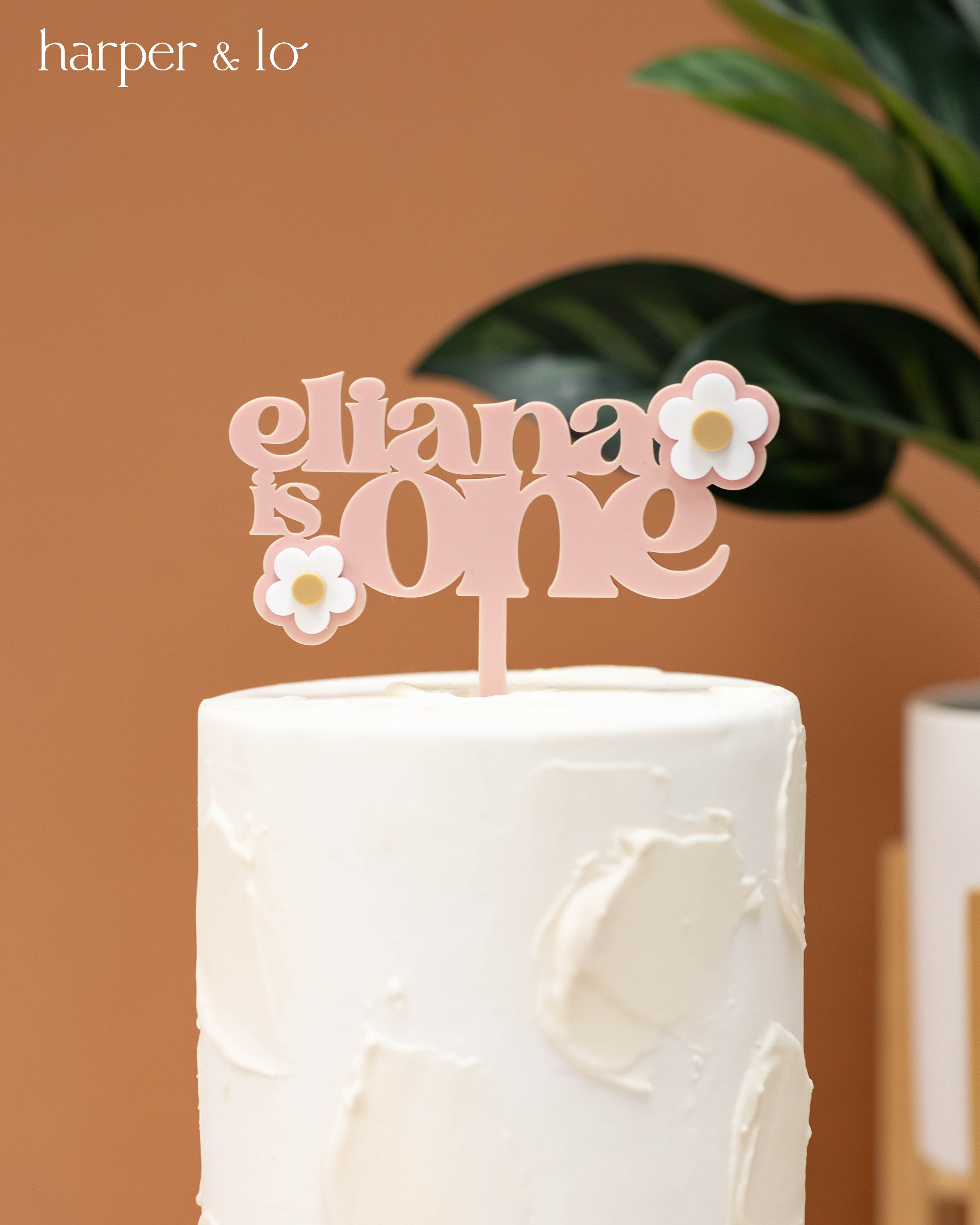 Cake Topper | Daisy – Harper and Lo